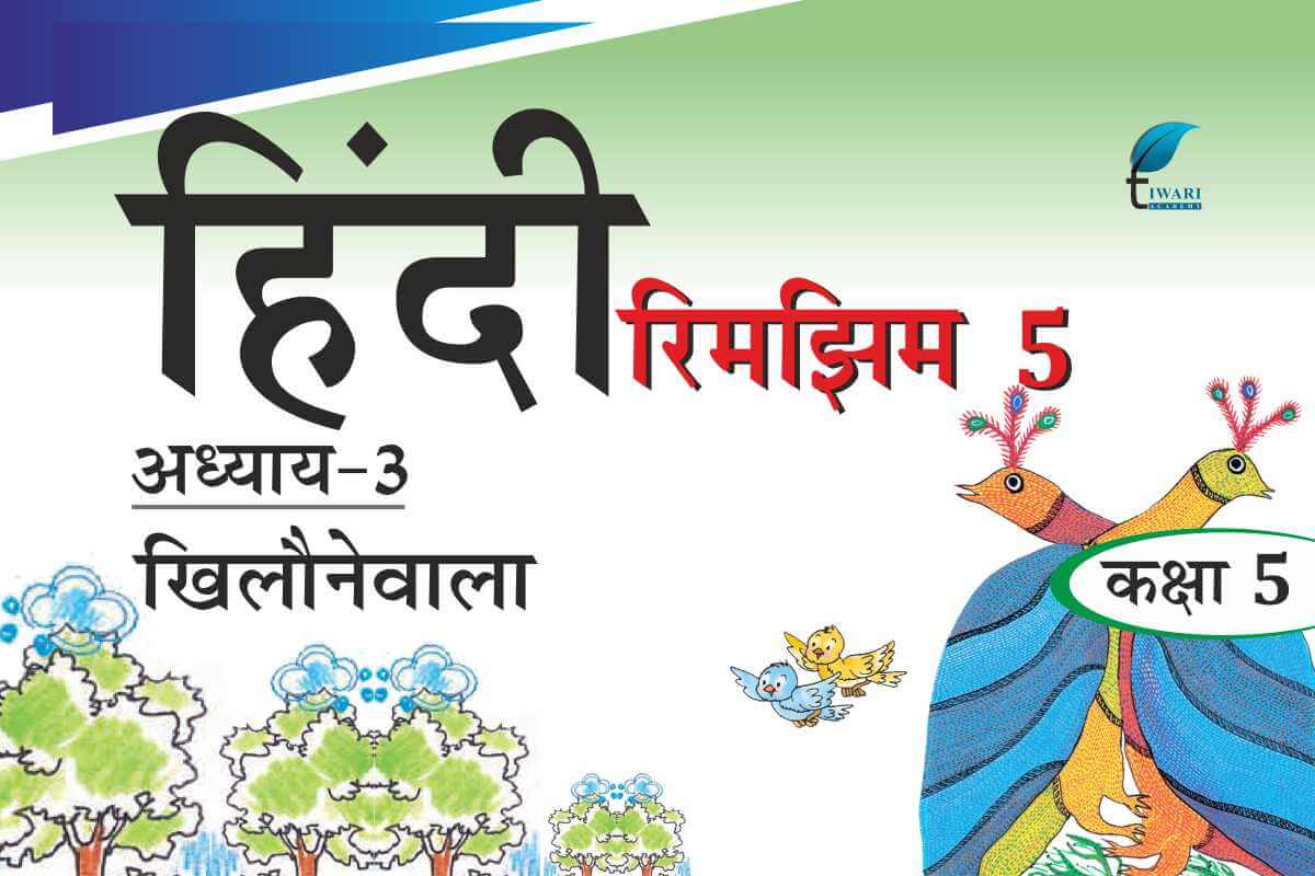 एनसीईआरटी समाधान कक्षा 5 हिंदी अध्याय 3 खिलौनेवाला