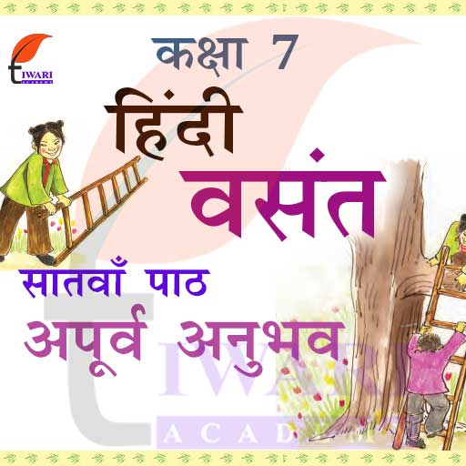 एनसीईआरटी समाधान कक्षा 7 हिंदी वसंत अध्याय 7 अपूर्व अनुभव के उत्तर